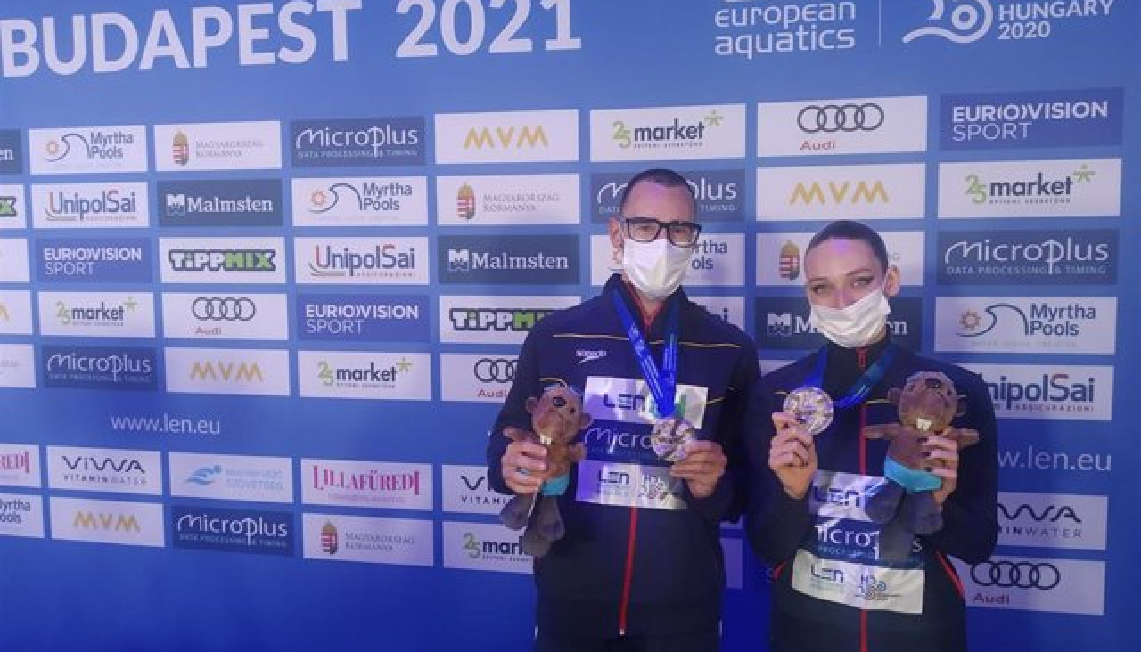 Pau Ribes y Emma García, subcampeones de Europa en el dúo mixto técnico ...